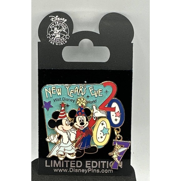 Disney | Accessories | Disney Wdw 207 New Years Eve Mickey Minnie ...